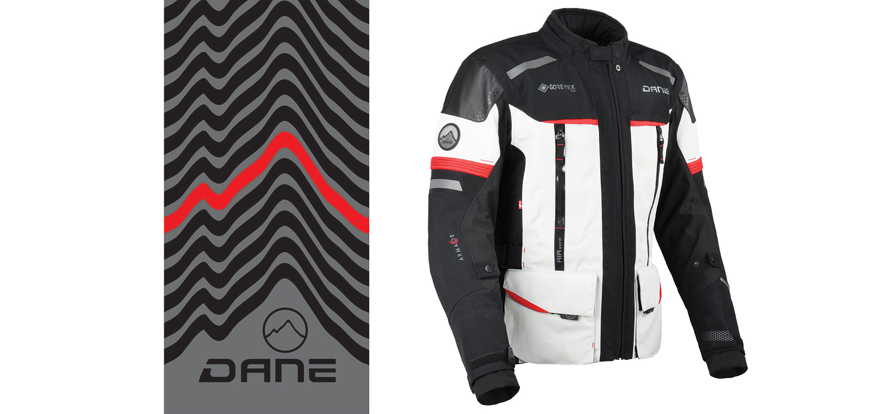 Dane goretex motorcycle jackets gloves dane riding touring adventure ...